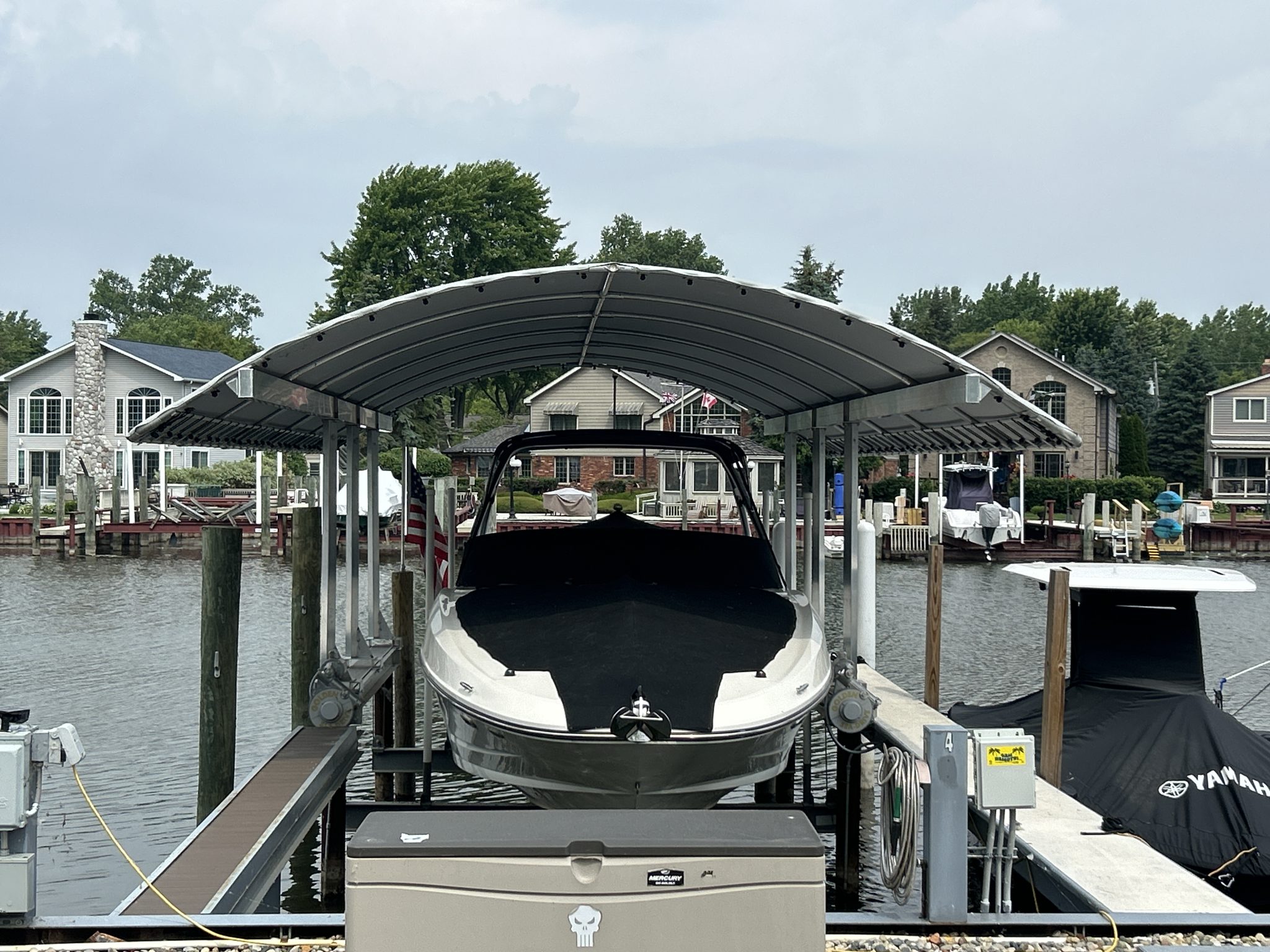 Boat Lift Canopies - Dockside Canvas Company